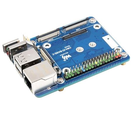 Miniplaca Base C Diseñada Para El Módulo De Cómputo 4 De Raspberry Pi