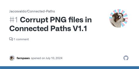 Corrupt Png Files In Connected Paths V11 · Issue 1 · Jacosvaldo