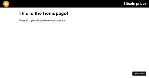 Jkeohanreact Bitcoin Prices Codesandbox