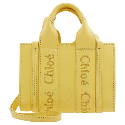 Chlo Woody Mini Tote Bag Chc Up I Handbags Chloe Jomashop