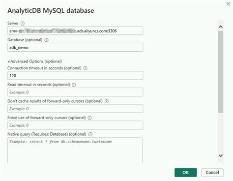 如何通过powerbi连接analyticdbmysql版集群并进行实时数据分析云原生数据仓库analyticdbanalyticdb