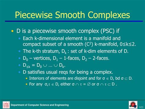 Ppt Delaunay Meshing For Piecewise Smooth Complexes Powerpoint