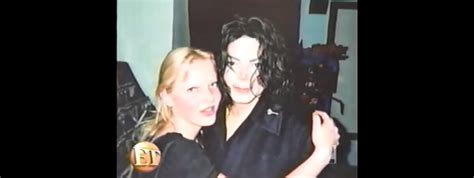 Photo Joanna Thomae Pose Avec Michael Jackson Image Extrait De L