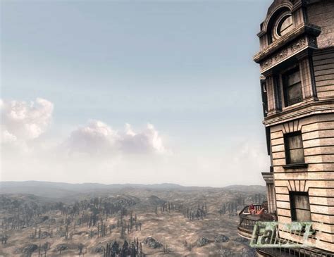 Download Vault Tec Logo Displayed On A Weathered Wall Wallpaper