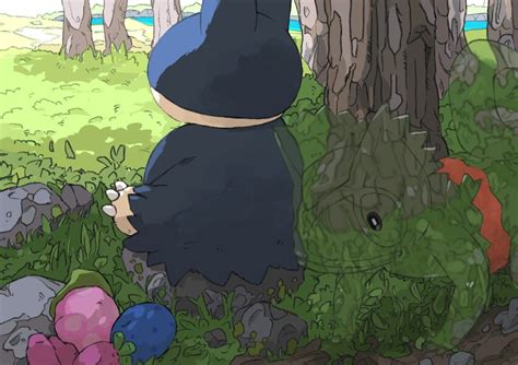 Aomon Yuuji7604 Kecleon Munchlax Nintendo Pokemon Highres Berry