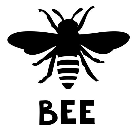 Bee Stencil Printable