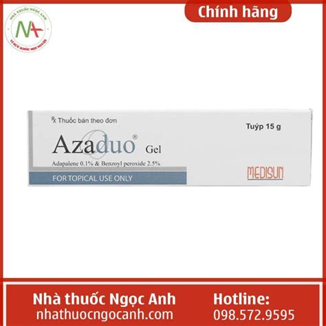 [CHÍNH HÃNG] Gel trị mụn Azaduo có hiệu quả không? Giá bao nhiêu?