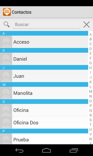 Callback Para Android Callback Android Mi Oficina Web