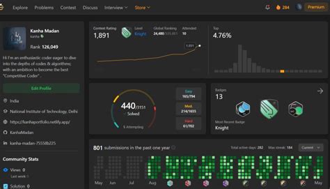 Kanha Madan On Linkedin Leetcode Codingjourney Problemsolving