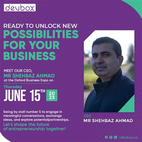 devbox on linkedin oxfordbusinessexpo networkingevent leadership