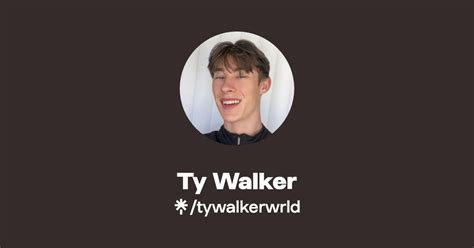 Ty Walker Find Ty Walker Onlyfans Linktree
