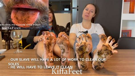 Goddess Kiffa And Goddess Grazi Dirty Feet EP S Has To Clean Pairs Of Dirty Feet And