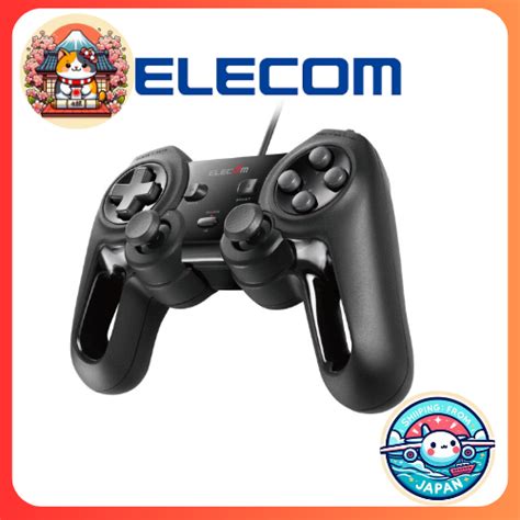 Elecom Usb Gamepad 13 Button Xinput Vibration Continuous Fire High
