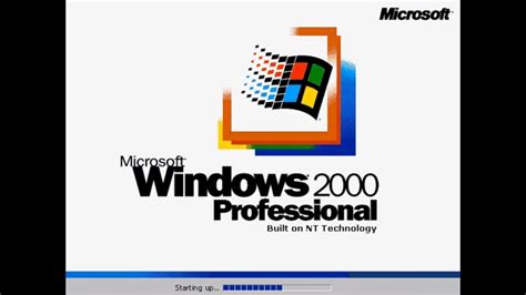 Windows Me 2000 98 7 And Microsoft Logo Youtube