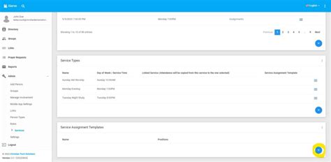 Managing Service Assignments Christian Tech Solutions