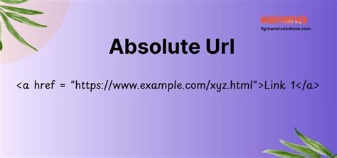 What Is The Difference Between A Absolute And Relative Links In Html