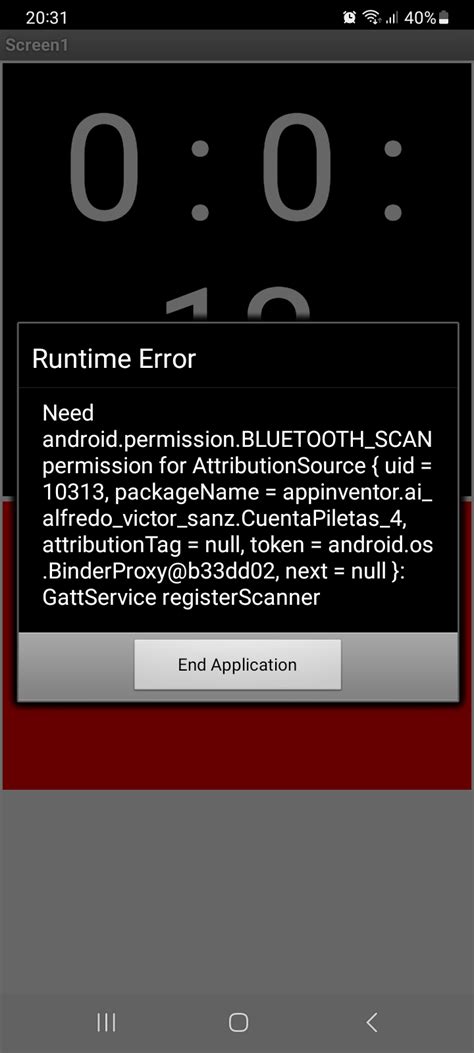 Bluetoothle1 Extension A Permission Issue Mit App Inventor Help Mit App Inventor Community