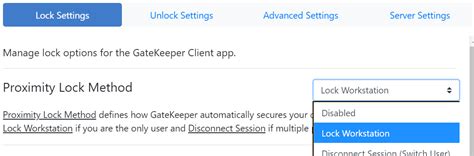 how to automatically lock computer when i walk away gatekeeper