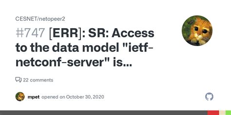 Err Sr Access To The Data Model Ietf Netconf Server Is Denied