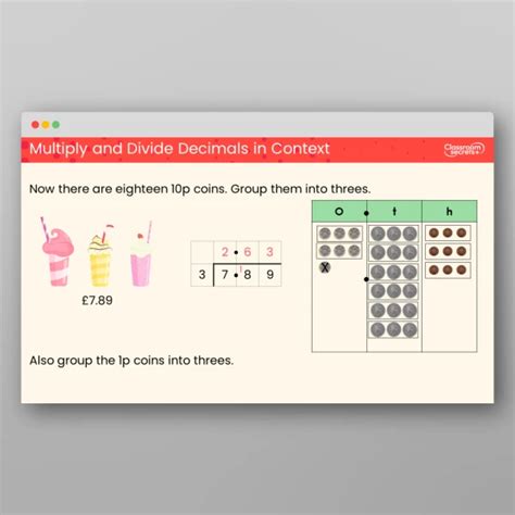 Year 6 Multiply And Divide Decimals In Context Teaching Ppt Resource