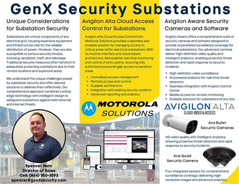 Electrical Substation Security With The Avigilon Ava Bullet And Quad Multi Sensor Security Cameras