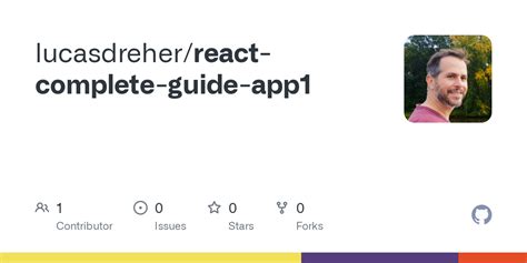 Github Lucasdreher React Complete Guide App