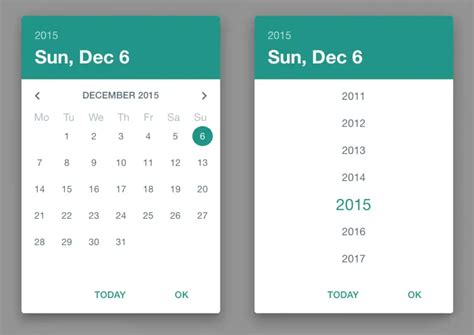 Material Design Date Picker With Angular Material Angular Script