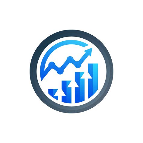 Data Analytics Logo Design Growth Arrow Logo Design For Data Finance Investment 26513623 Vector