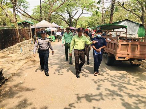 ဒလမြို့နယ် အောင်ဇေယျဈေး၌ မီးဘေးအန္တရာယ် ကြိုတင်ကာကွယ်ရေးနှင့် သန့်ရှင်းရေးဆောင်ရွက်ထားမှုများအား