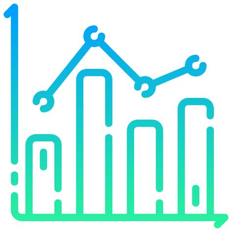 Graph Generic Gradient Outline Icon