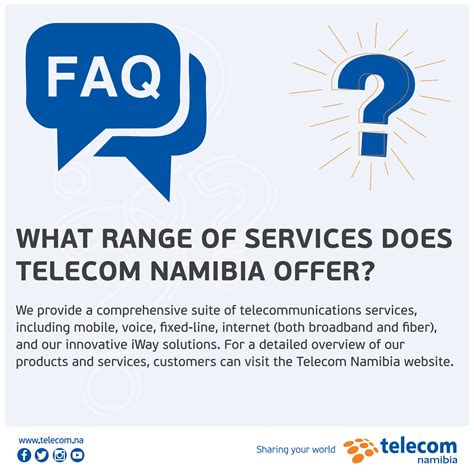 Telecom Did You Know Telecom Namibia Offers Mobile Voice Internet Including Fiber And