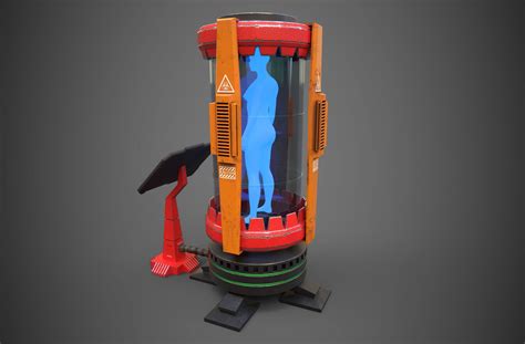 Cloning Machine 3d Render Digital Art By Apuart