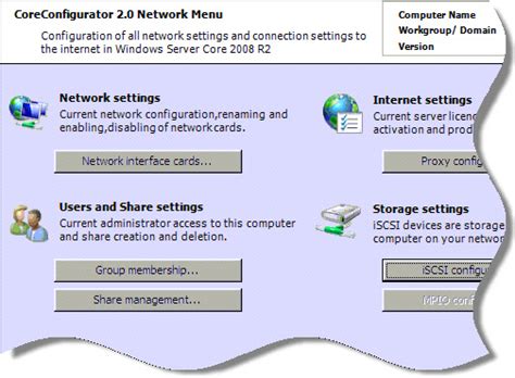 Configure Windows 2008 Core Server With A GUI Remote Administration For Windows
