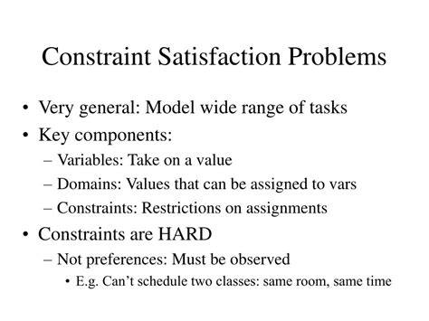 Ppt Constraint Propagation Heuristics Powerpoint Presentation Free Download Id5621067