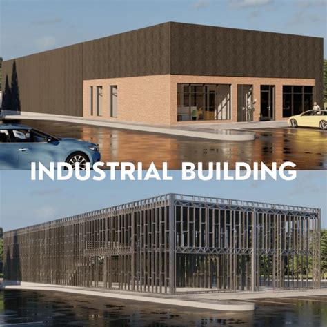 Industrialspace Modulardesign Steelconstruction Businesssolutions