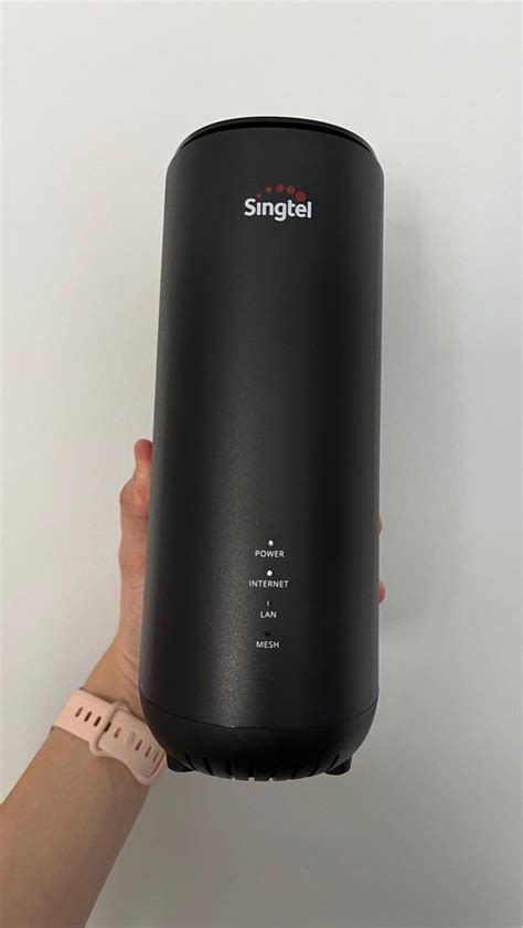 Singtel Askey Wifi 6 Mesh Router Computers Tech Parts Accessories Networking On Carousell