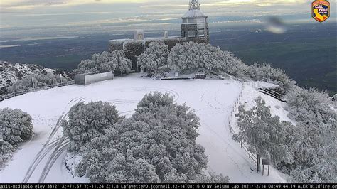 Snow On Mt Diablo Amid Bay Area Storm Photos Danville Ca Patch