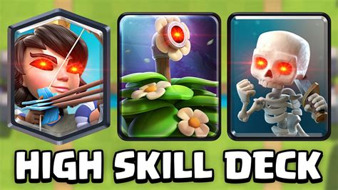The Highest Skill Deck In Clash Royale 🏆 Youtube