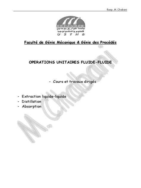 Extraction Liq Liq Pdf