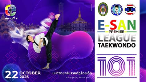 Gmac E San Taekwondo Open Season 1 สนามที่ 4 ร้อยเอ็ด