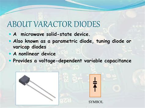Led And Varactor Diode Pptx