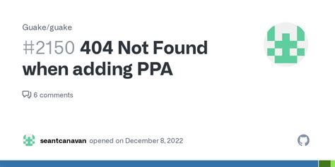 404 Not Found When Adding Ppa · Issue 2150 · Guakeguake · Github