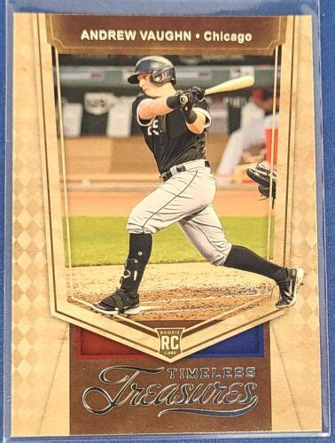 2021 Panini Chronicles Timeless Treasures 8 Andrew Vaughn Baseball Card L Ebay
