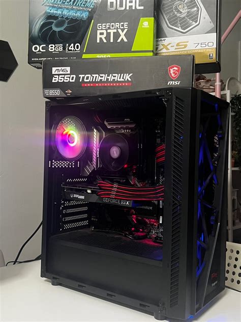 Rtx Ryzen Gb Ram Pc Gaming Editing Computers Tech Desktops On Carousell