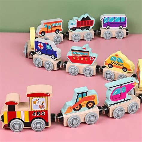 Tiny Express™ Kleuren And Vormen Houten Treinspeelgoed Mijn Hummeltje