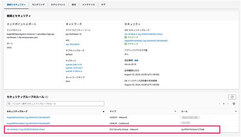 アップデート Amazon RDS と AWS Lambda の間でも接続を行うための各リソース構成を自動セットアップ出来るようになりました DevelopersIO