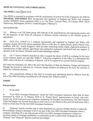 Free 10 Deed Of Undertaking Samples In Pdf Doc