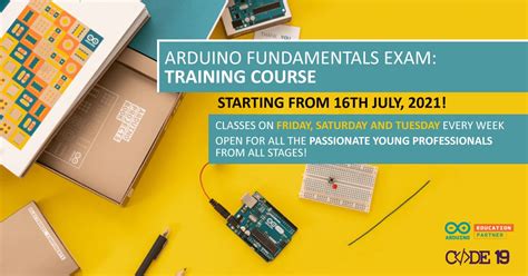 “code19 launches new course on arduino fundamentals exam preparation