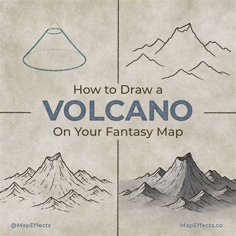 How To Draw A Volcano Artofit