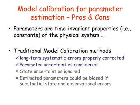 PPT Parameter Estimation And Data Assimilation Techniques For Land Surface Modeling PowerPoint